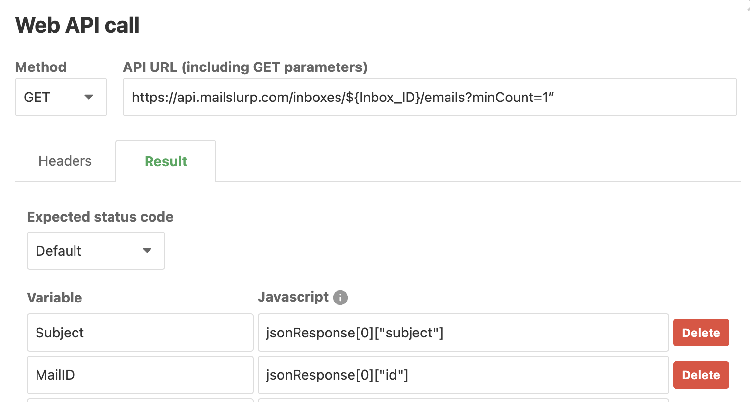Email tests – MagicPod Help Center