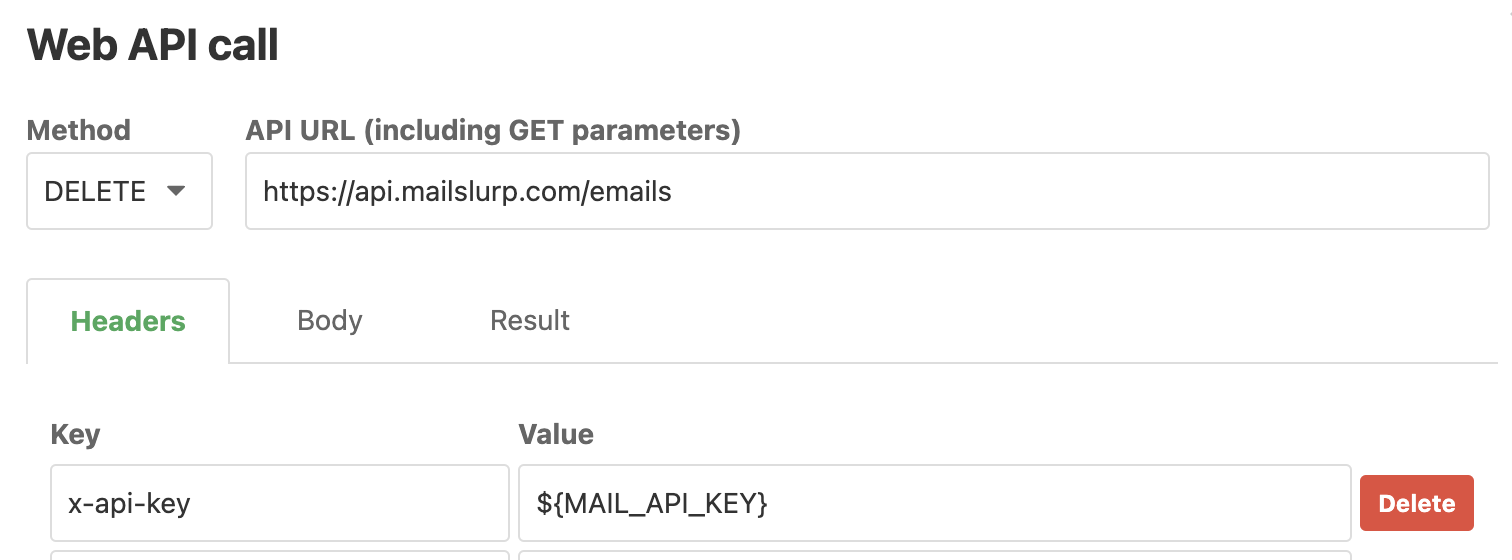Email tests – MagicPod Help Center