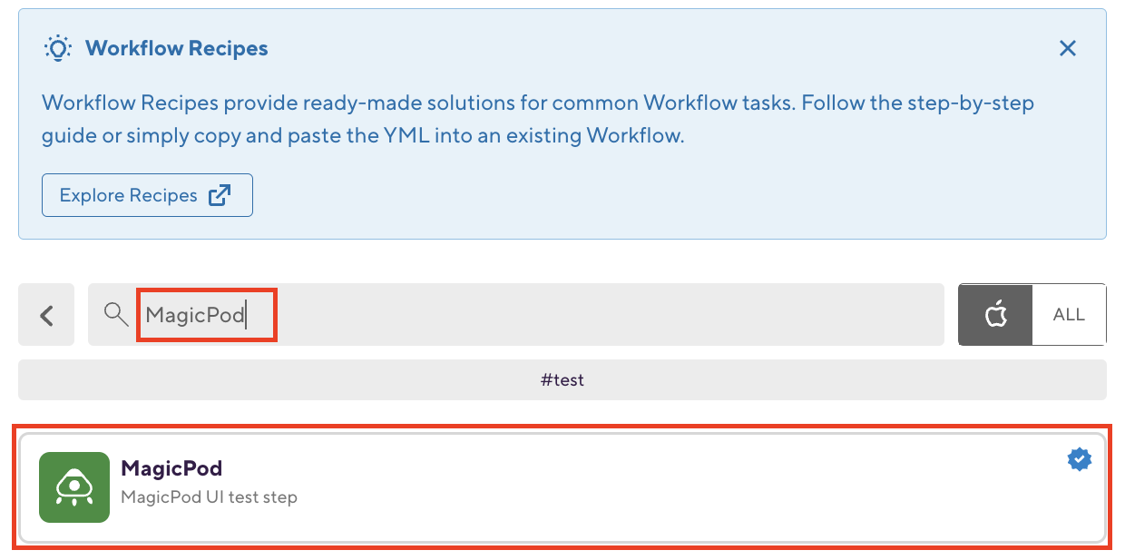 Start guide: 3. How to create a test - Part 2 (Mobile app) – MagicPod ...