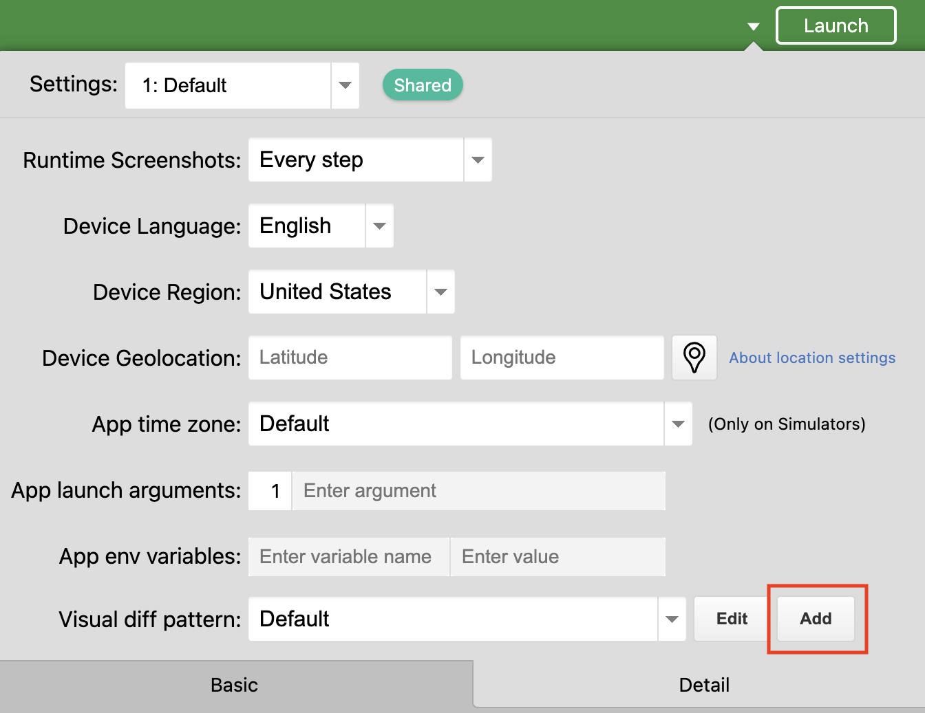 Visual diff checks – MagicPod Help Center