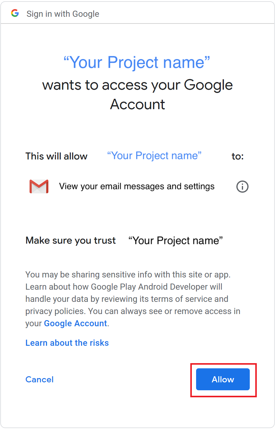 Email tests – MagicPod Help Center